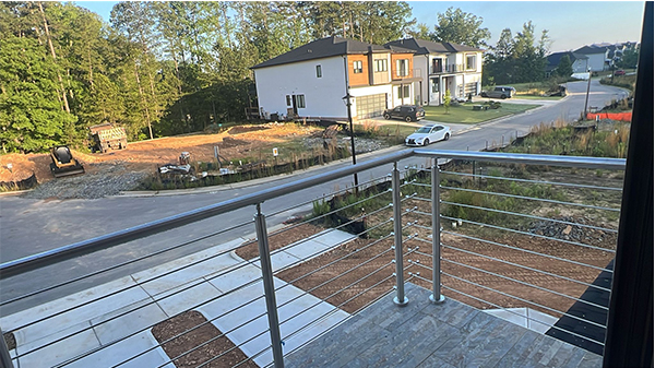 Durable outdoor railing for balco | newstarbuilding